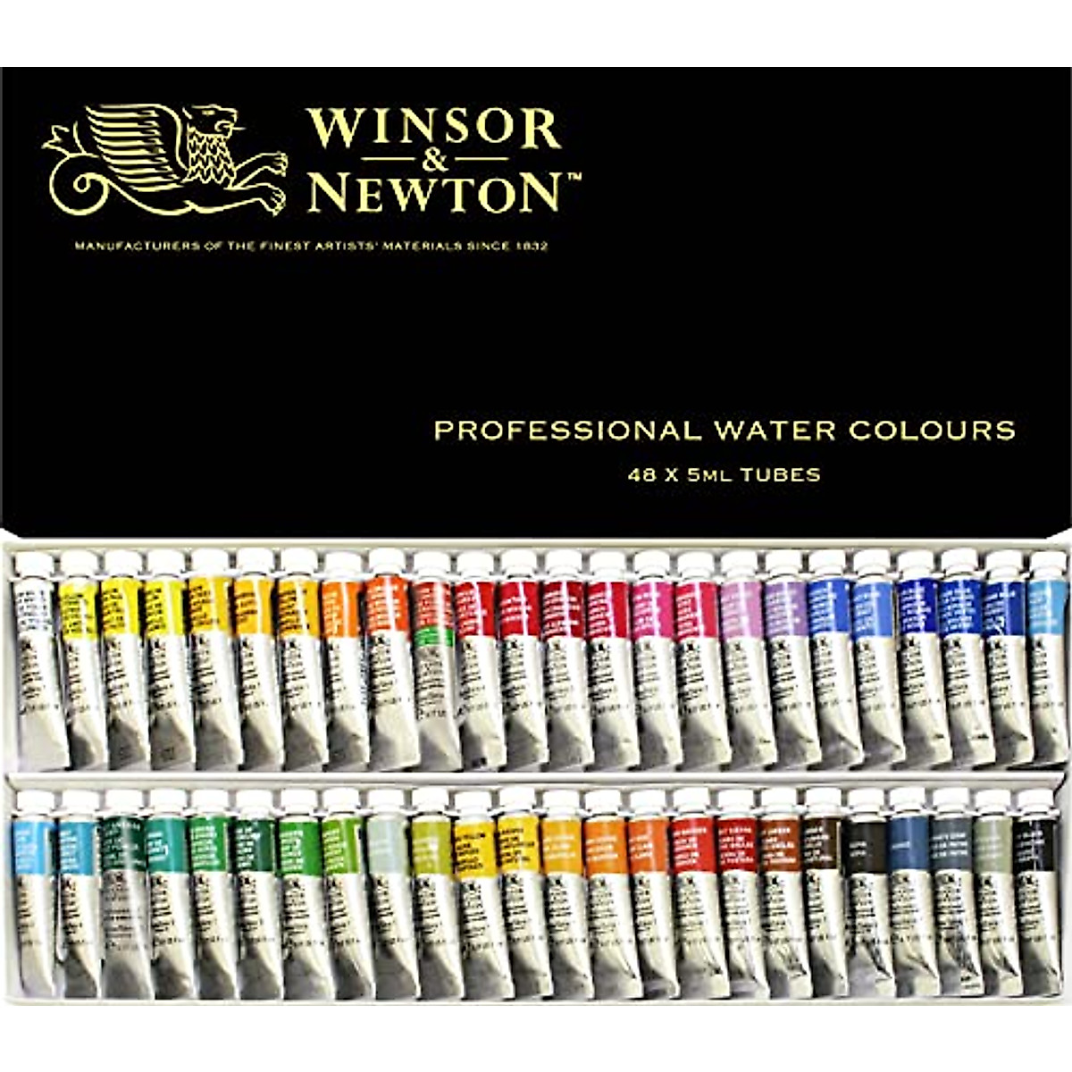 Winsor & Newton Artists Water 5ML tube 48C set (japan import)