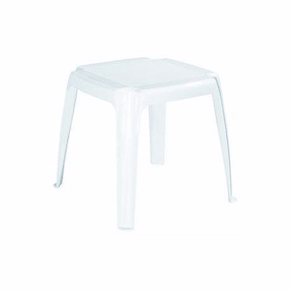 Adams 8115-48-3700 Square Stacking Table, White