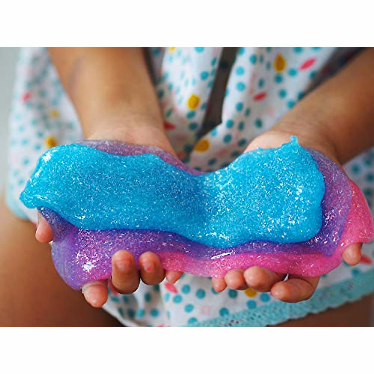 Glitter Shaker Jars, Variety Box Set of 50, Multipurpose Arts & Crafts Glitter, Extra Fine Glitter & Additional Assorted Shapes by Better Office Products, Glitter Powder, Non-Toxic, Glitter for Slime