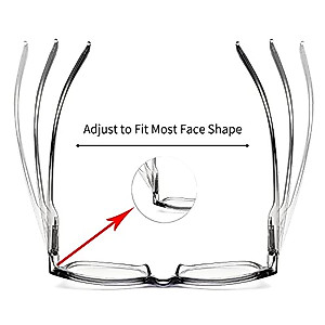 IVNUOYI Reading glasses Blue Light Blocking 4-pack for Men Women,Spring Hinge Readers,Colourful Computer Eyeglasses to Relieve Eye Fatigue 1.25