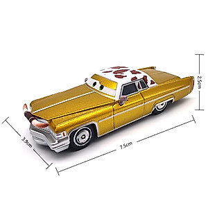 Cars Movie Toys Cars 2 & Cars 3 Tex Dinoco Children's Toys Diecast Metal Vehicles