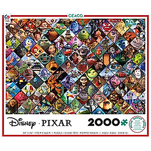 Ceaco - Disney/Pixar Clips - 2000 Piece Jigsaw Puzzle , 5"