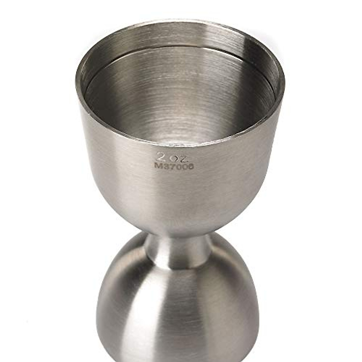 Barfly M37006 Heavy-Duty Straight Rim Bell Jigger, 1 oz x 2 oz, Stainless Steel