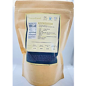 Stacy's Vanilla Cake Mix Vegan- Pack of 1 Vegan Cake Mix 24 Oz (Each Pack)- Plant Based, Vegan Cake Mix Fast & Easy to Prepare- Vegetarian, Nut Free, Baking Cake Mix