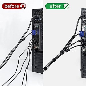 Computer Tower Stand CPU Holder Stand with 4 Mute Caster Wheels，CPU Stand for Gaming pc,Suitable for Most PC Brackets On The Carpet Floor (Black) (Black)