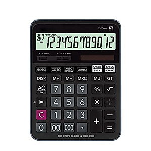 Desktop Calculator Upgraded Office Calculator Financial Accounting Multifunctional Solar Energy (Color : A, Size