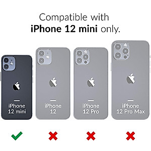 Crave iPhone 12 Mini Case, Dual Guard Protection Series Case for iPhone 12 Mini (5.4 inch) - Forest Green