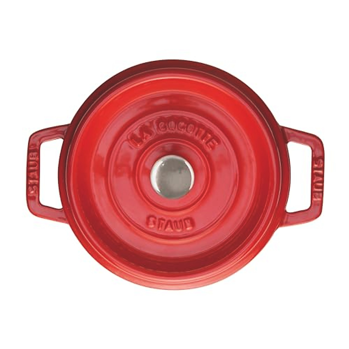 STAUB 1102006 Round Casserole, 20cm, Cherry