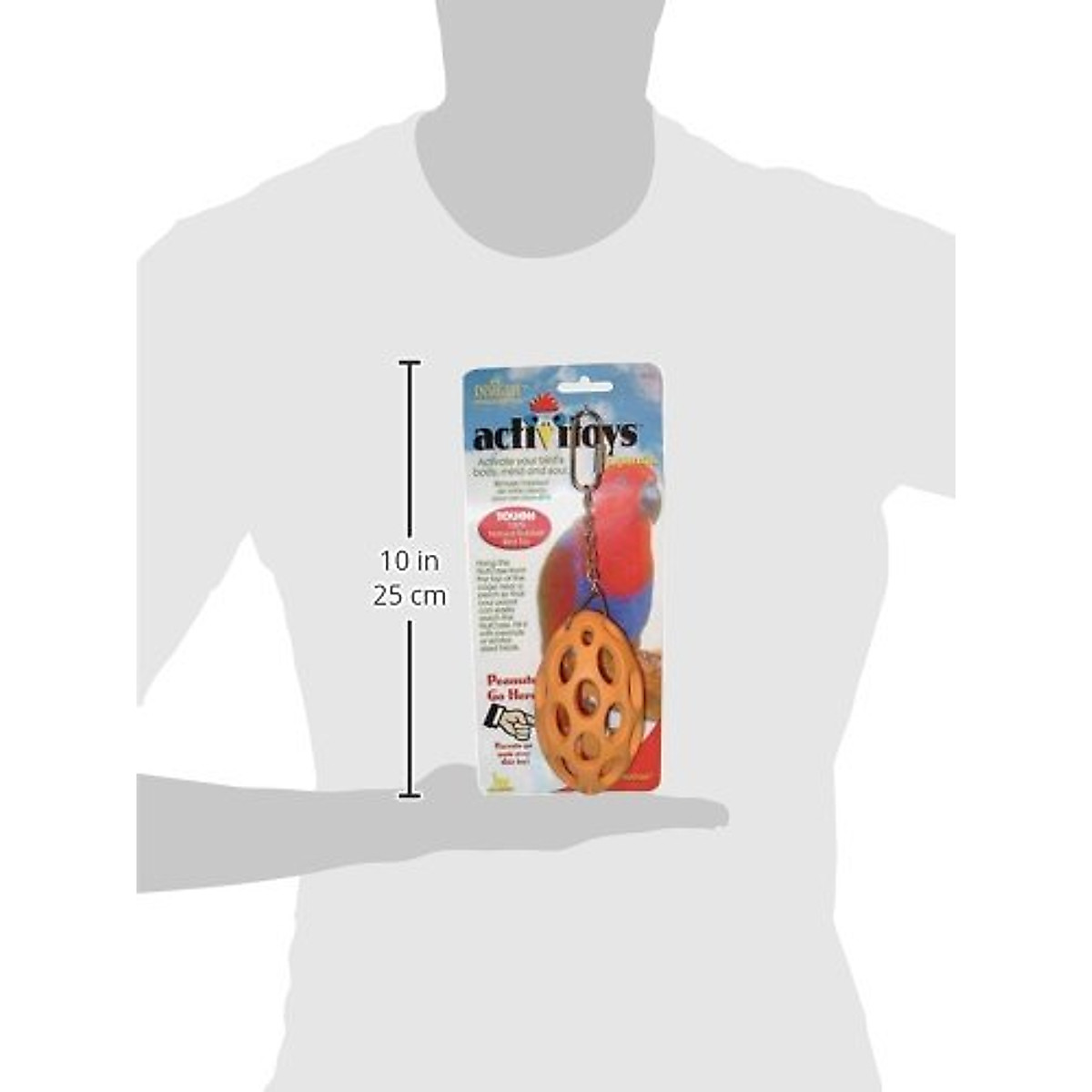 JW Pet Company Activitoys NutCase Bird Toy