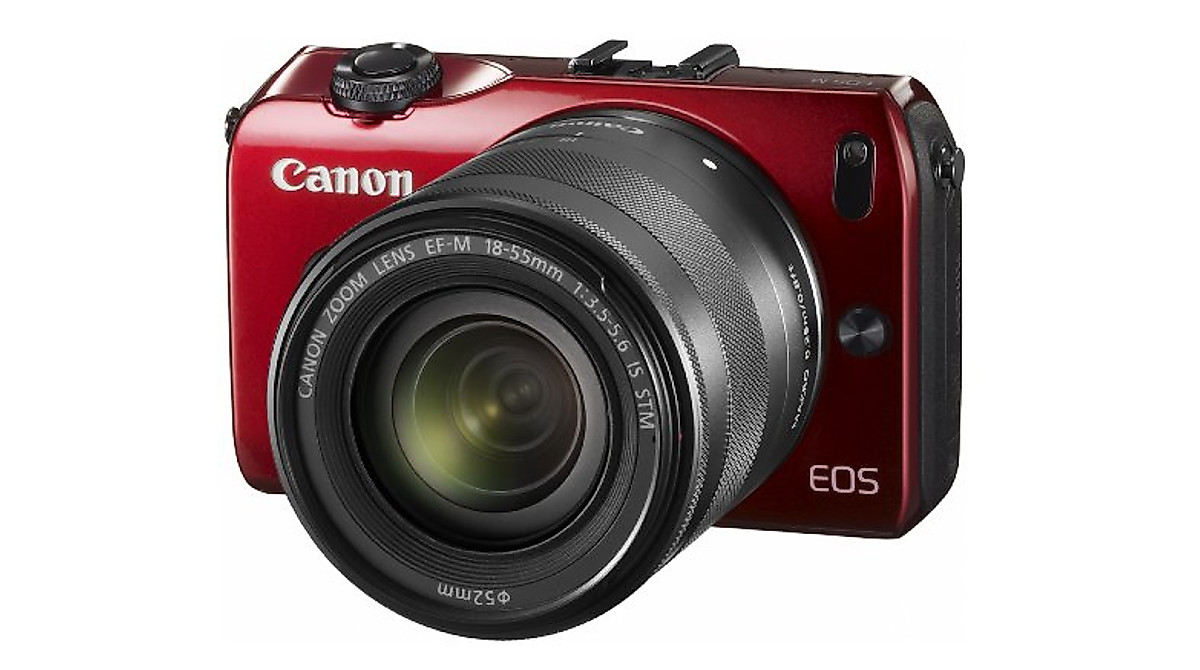 Canon EOS-M Camera Kit in Red – Capture Stunning Shots