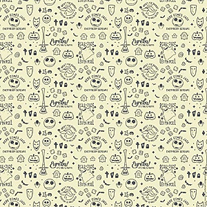 Cricut Patterned Premium Vinyl Removable, Nightmare Before Christmas, Jack Is Back