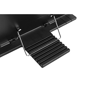 Hanghs Desktop Document Holder/Paper Stand/Clipboard for Sheet Music/Cookbook/Book with 7 Adjustable Positions Black