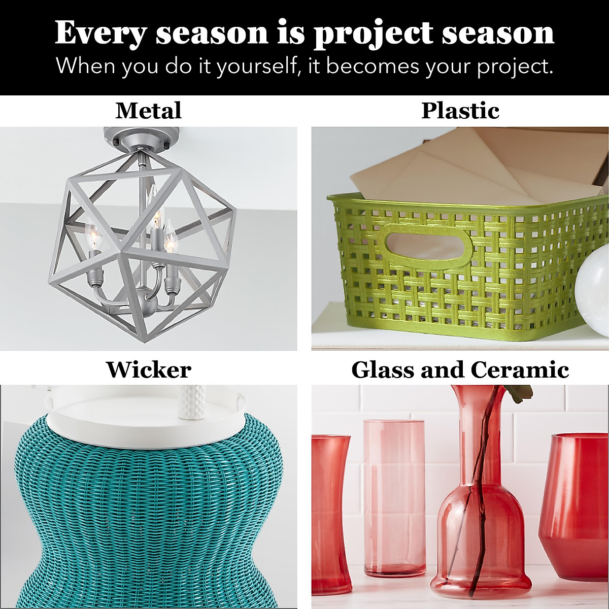 11 oz Krylon I00500A00 Crystal Clear Artist Sprays & Clear Coating Triple Thick Glaze Finish Coat, High Gloss