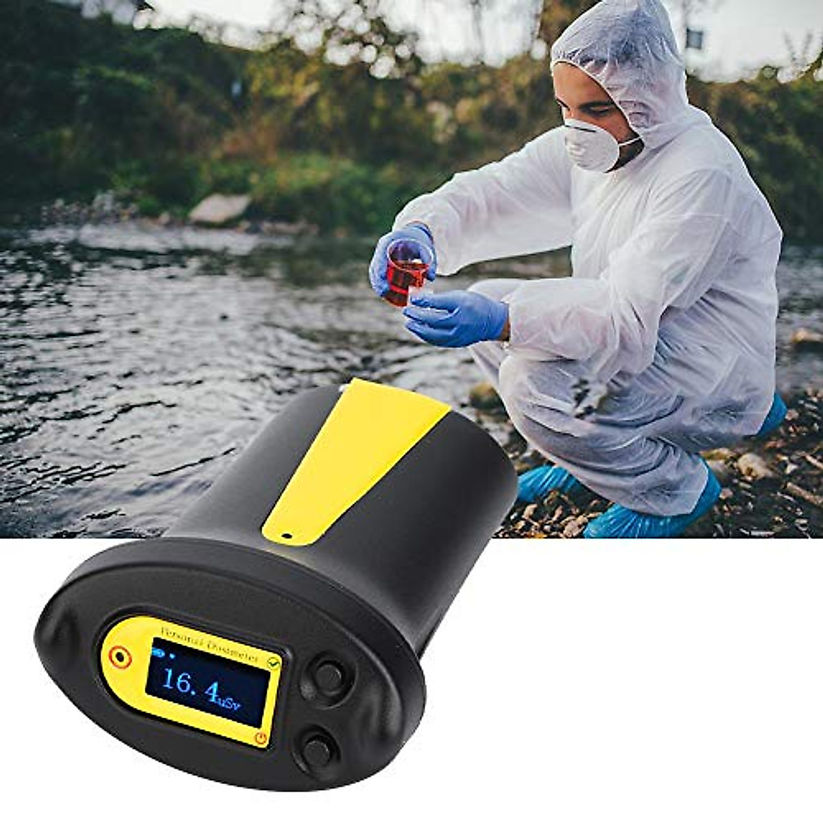 High Sensitivity Nuclear Radiation Detector RG1100 Portable Electronic Dose Alarm Dosimeter Device 0.10uSv/h to 10mSv/h