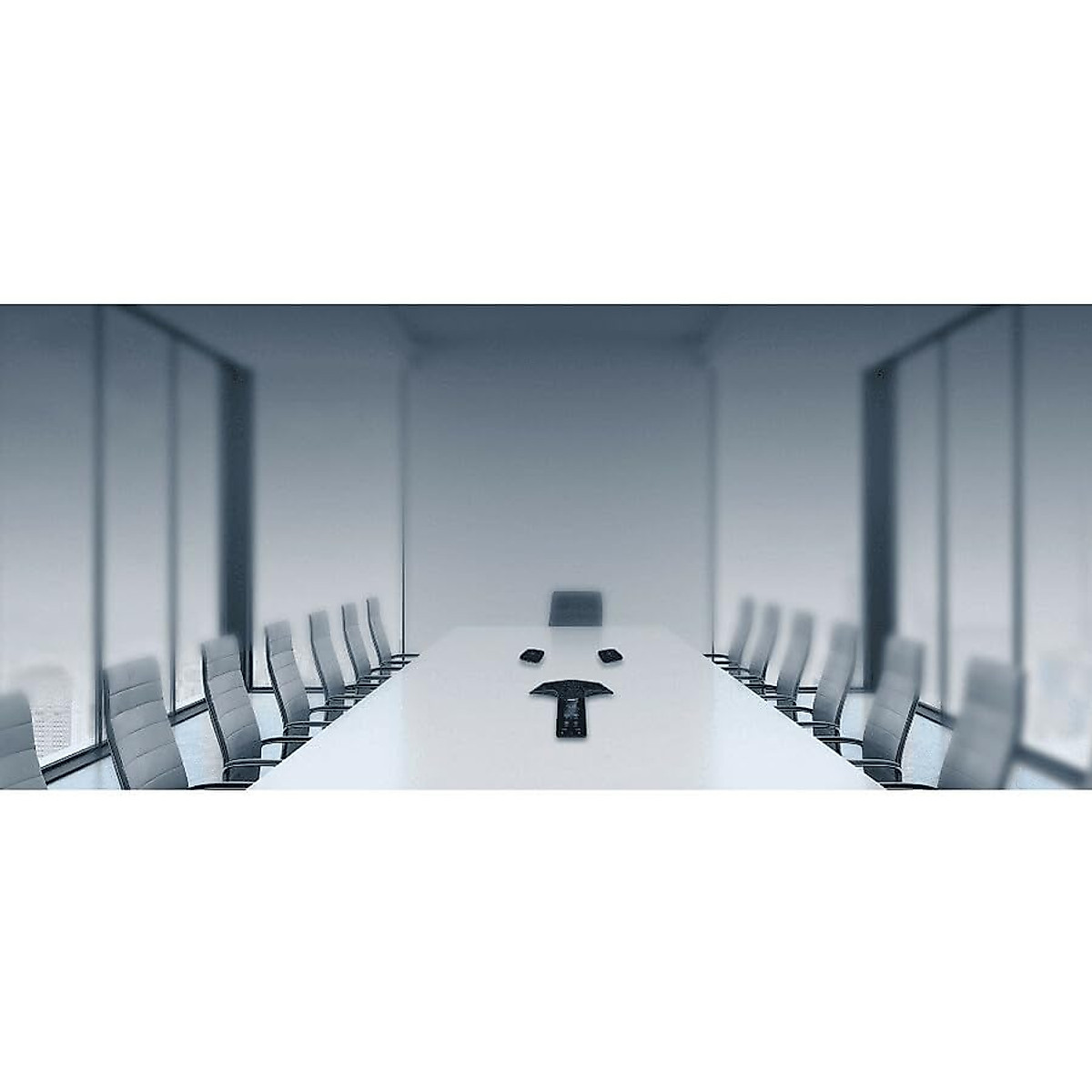 Yealink CP965 Wireless Mic Touch-Sensitive HD IP Conference Phone, CPW65 DECT Duo Wireless DECT Expansion Mic, 5-inch Multi-Touch Screen with 720×1280 Resolution