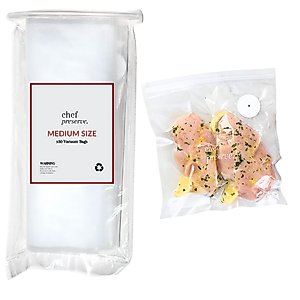 Chef Preserve Vacuum Sealer Bags Medium Size 30 Bags