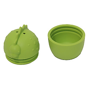 Silicone Bath Toys 5 Assorted Animals Yellow, Blue, Orange, Green, Magenta Appx. Size 2.83'' x 2.27''