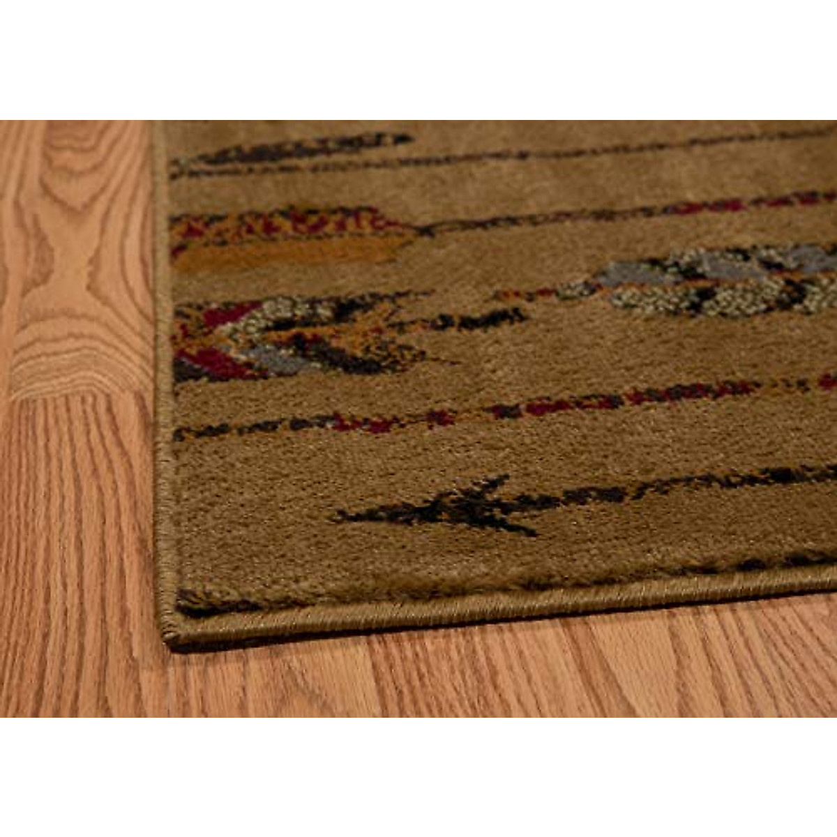 United Weavers of America Affinity Quilted Arrow Rug - 7ft. 10in. x 10ft. 6in. Natural Southwestern Area Rug with Jute Backing