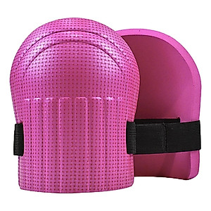 TIANSDL Garden Kneeling Pad, Shockproof Adult Knee Pads, Protective Collision Avoidance Kneepads Thickened Cushion For Gardening, Flooring ( Color : Pink )