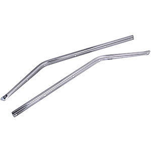 Rugged Ridge 11146.01 Half Door Retaining Channel, Stainless Steel; 87-95 Jeep Wrangler YJ