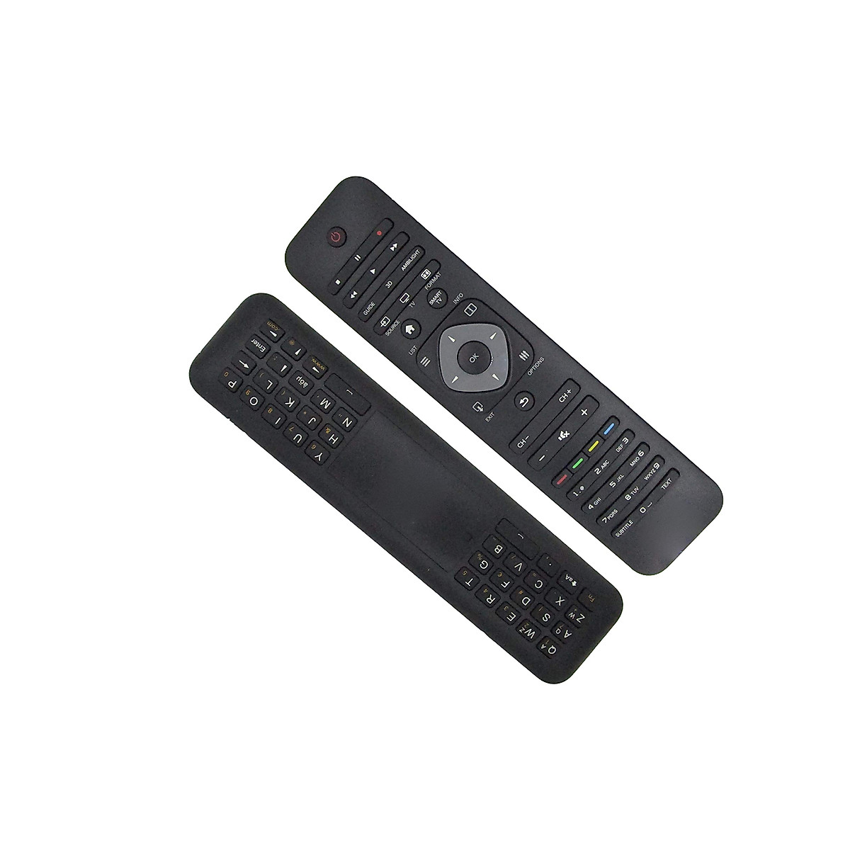 HCDZ Replacement Remote Control with Keyboard for Philips 47PFL6907H/12 47PFL6907K/12 47PFL6907T/12 42PFL6907H/12 42PFL6907K/12 42PFL6907T/12 Smart LCD LED HDTV TV