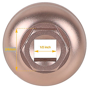 BIKEHAND Bike Bicycle 16-Notch 39mm External Bottom Bracket Install Removal Tool - compatible with Shimano XTR BB93, Dura-Ace BB9000, BB-R9100 & Other 16-Notch Bottom Bracket Cups