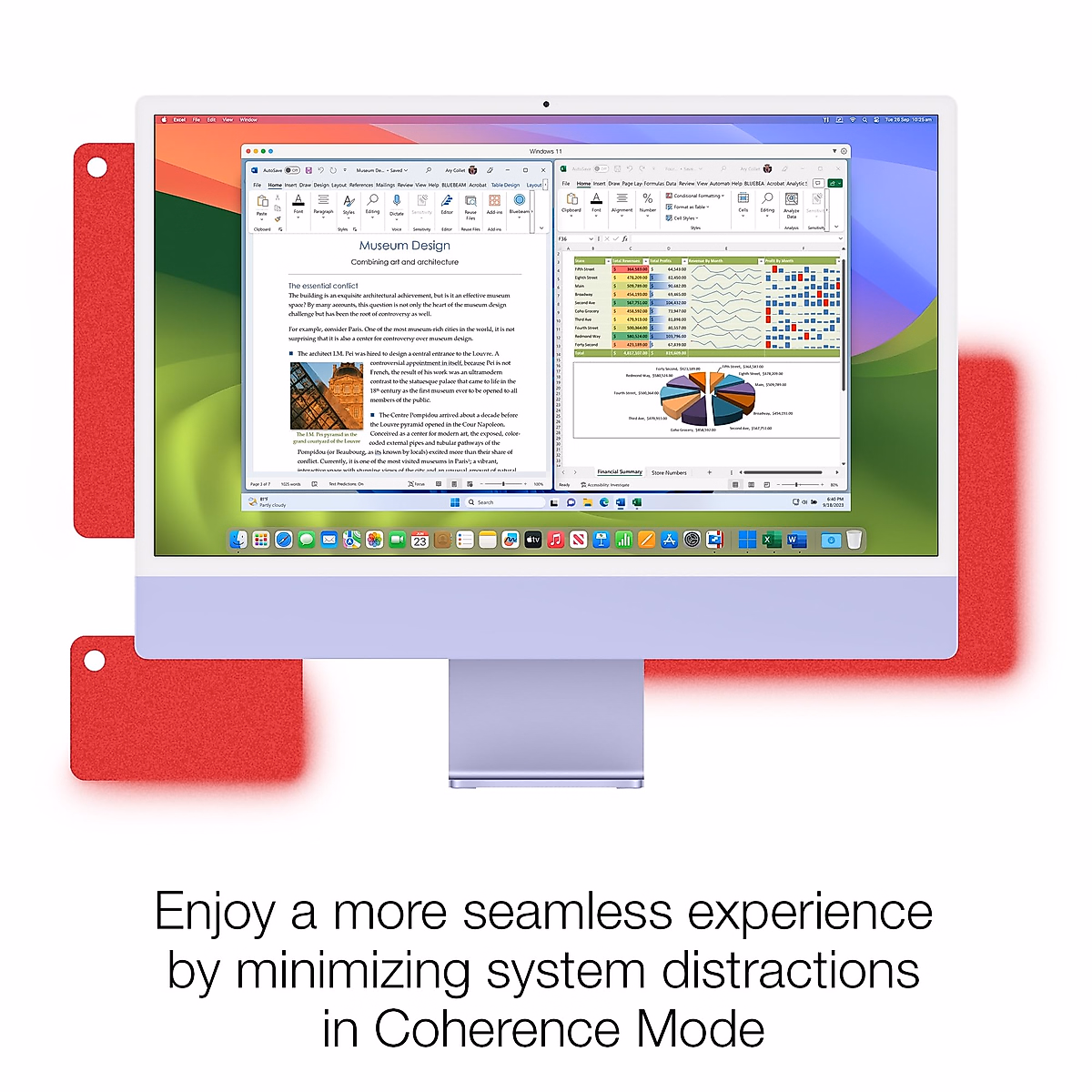 Parallels Desktop 19 for Mac Pro Edition | Run Windows on Mac Virtual Machine Software | Authorized by Microsoft | 1 Year Subscription [Mac Key Card]