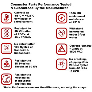 Deutsch DT 3-pin Black Pigtail Kit, 14AWG Pure Copper GPT Wire (Made in USA)