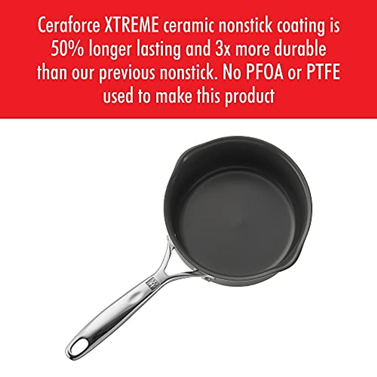 Zwilling Spirit Energy + Sauce Pan, 2-qt Newer Version, Stainless Steel