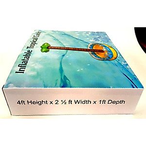 Inflatable Palm Tree Beverage Cooler, by Playscene (4 FEET Tall)