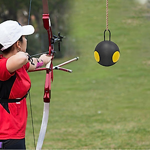 Reusable EVA Outdoor 23cm Targets Ball, Field Target, Hunting Hanging Round Ball, Easy Removal