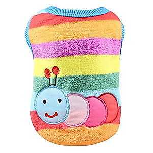 Small Dog Sweaters for Boys Pet Small Puppy Coats Dog Cat Soft Cat Sweater Clothing Cute Shirt Puppy Pet Clothes Extra Small Boy Dog Clothes