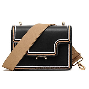 ZOOEASS Wide Shoulder Strap (Solid),Adjustable Replacement Belt Crossbody Canvas Bag Handbag (Khaki)