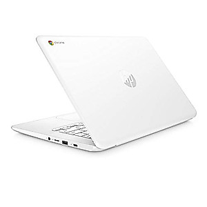 HP 14" Touch Chromebook 7CG07UA 11.5 Hour Battery, 4GB RAM, 64GB eMMC (14-CA137NR) - Polished White (Renewed)