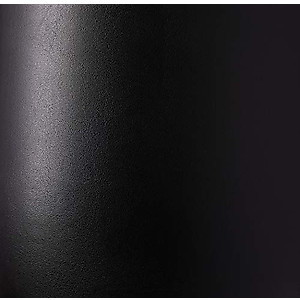 Kraftware Sophisticates Black/Polished Gold Brass Waste Basket with 3/4-Inch Bands and Brass Bumper