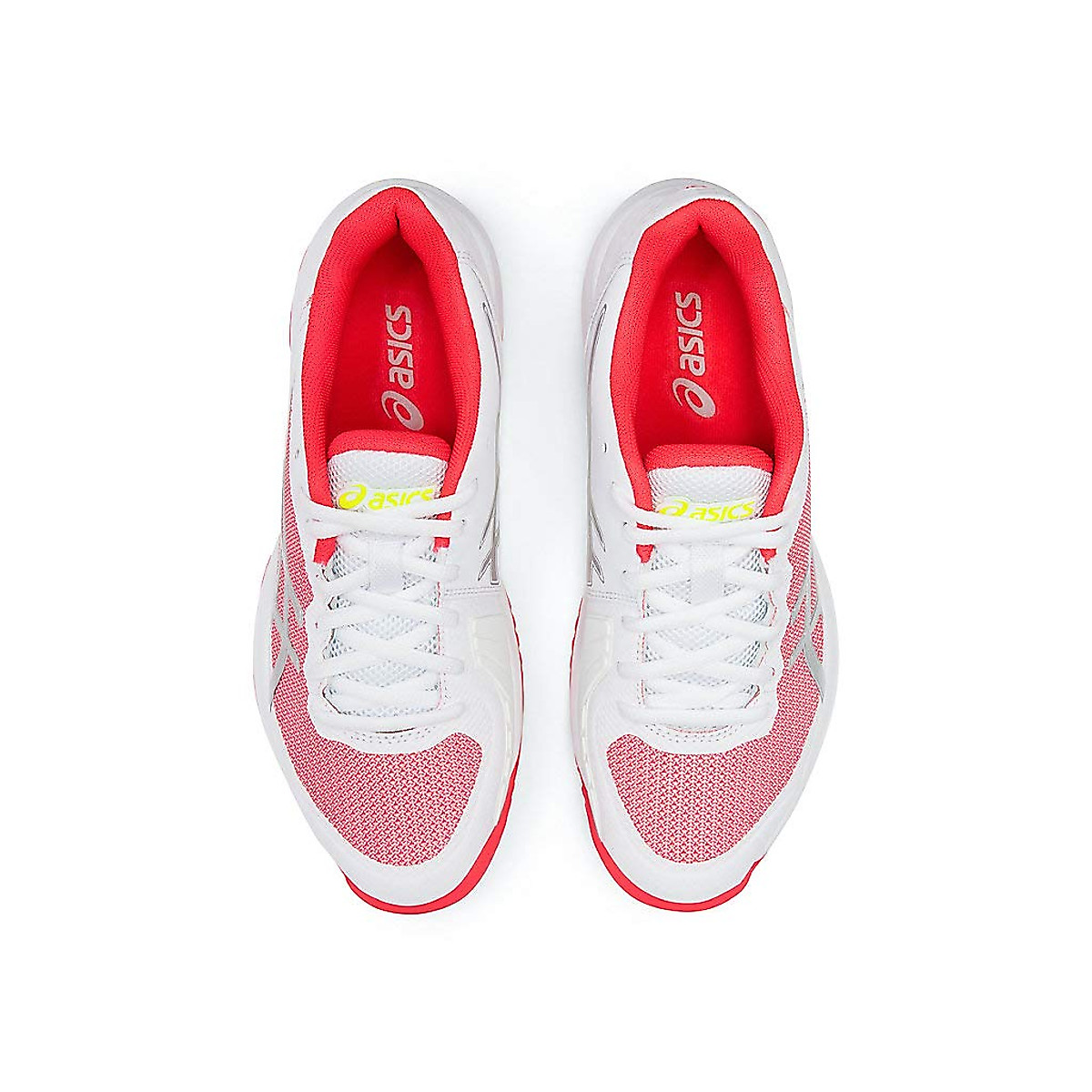 ASICS Women's Gel-Court Speed Tennis Shoes, 12, White/Laser Pink