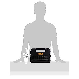 DEWALT Impact Socket Set, SAE, 1/2-Inch, 10-Piece (DW22812)