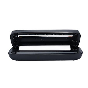 TOPINCN Portable Inkless Printer, Mini Thermal Printer Compatible for iOS Android, Bluetooth Mobile Printer Small Printers for Home Travel Office School, Fits 57mm to 216mm Size (Black)