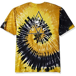 HUF Men's Peanuts Snoopy Skates TT S/S, Yellow, S