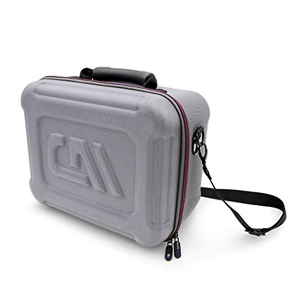 CASEMATIX Carrying Case Compatible With Meeting Owl Pro and Owl Camera 360 Video Conference Room Accessories