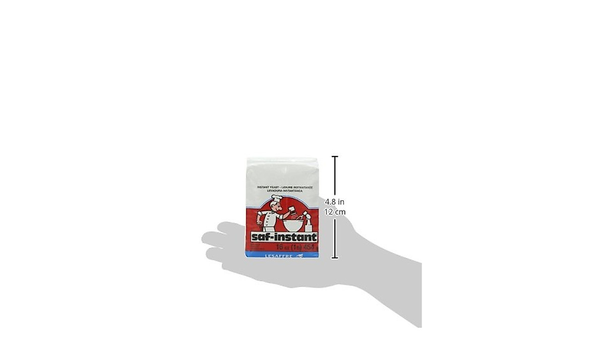 Saf Instant Yeast 1 Pound Pack – Fast-Acting & Reliable