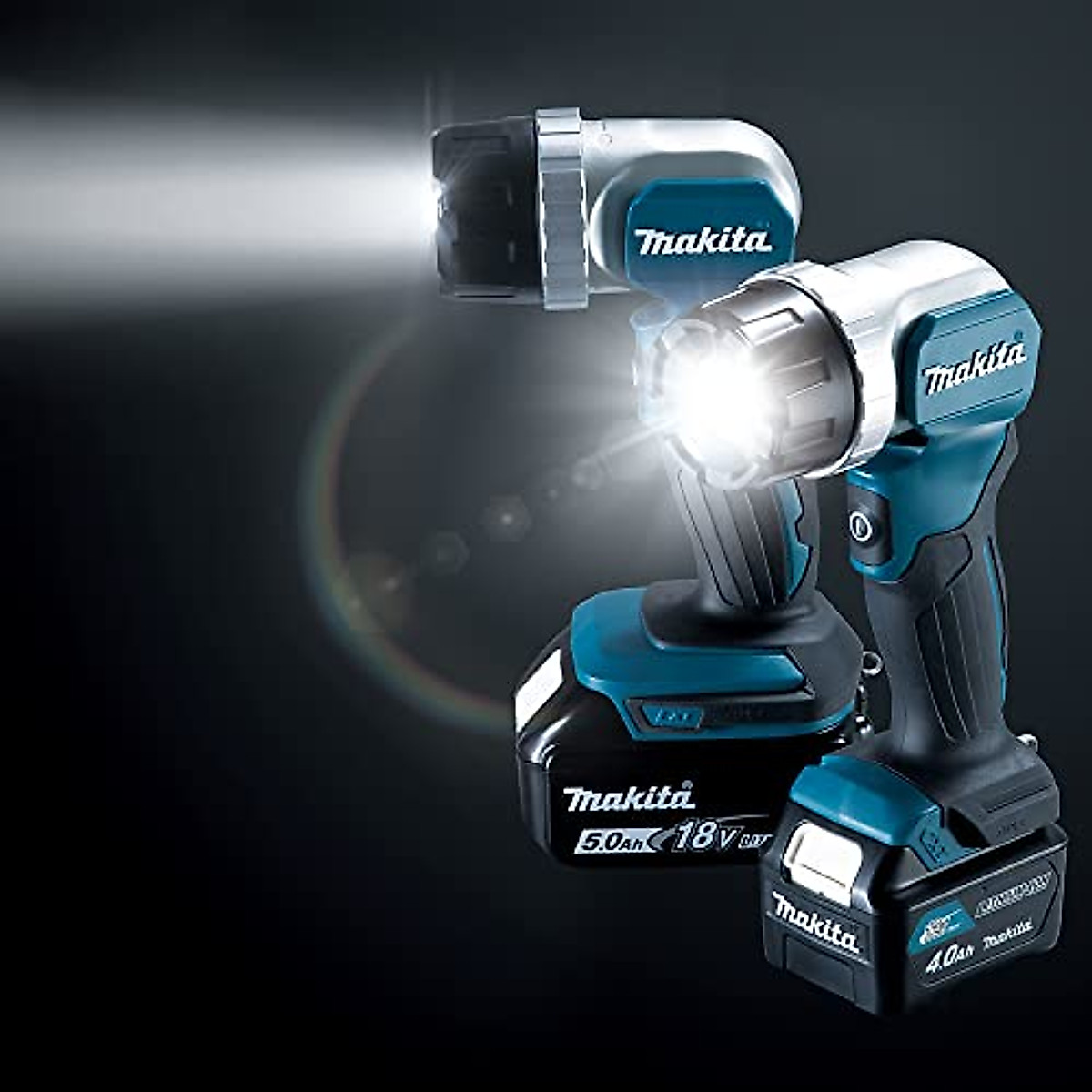 Makita DML808 18V LXT Lithium-Ion Cordless Adjustable Beam L.E.D. Flashlight, Flashlight Only