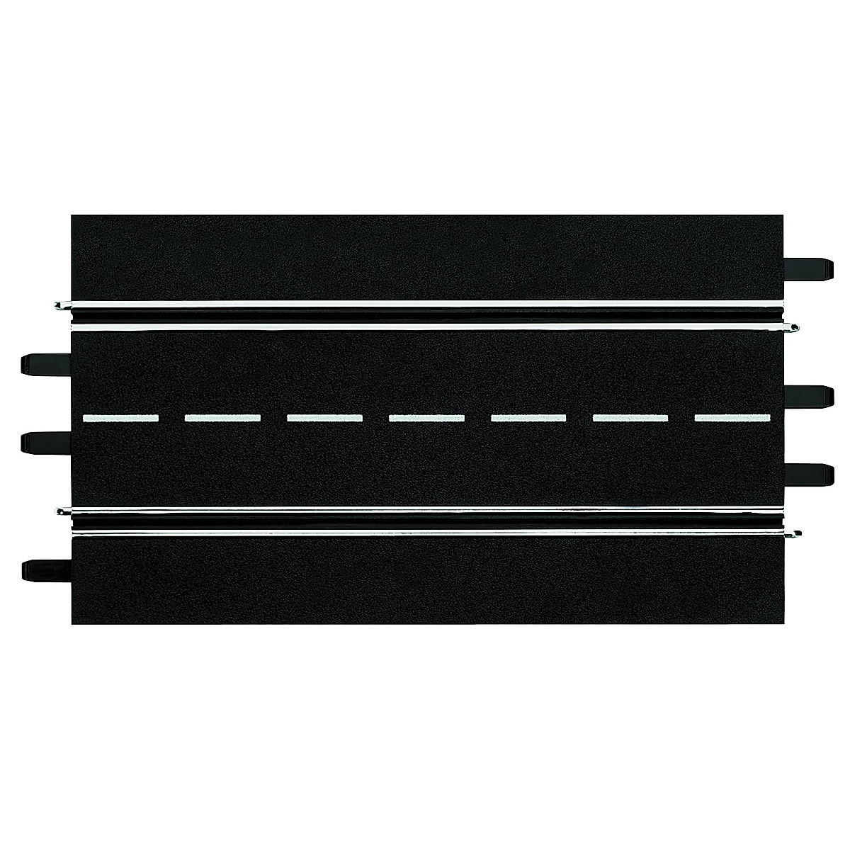 Carrera 20601 2-Pack of 13.58-in. Straights add on Expansion Accessory Pack Set Compatible with Evolution, Digital 132, and Digital 124 Slot car Tracks
