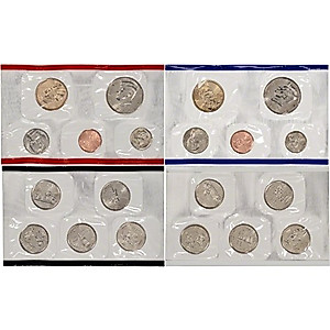 2000 United States Mint Uncirculated Coin Set (U00) in Original Government Packaging
