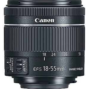 Canon Rebel SL3 / EOS 250D DSLR Camera w EF-S 18-55mm f/4-5.6 is STM Lens+500mm f/8.0 Telephoto Lens+case+128Memory Cards (24PC) (Renewed)
