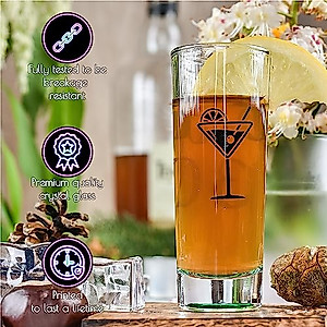 Greenline Goods Shot Glass – 30th Birthday - Dirty 30 Toasting Glass Funny Present to Celebrate Thirty (1 Glass) – Funny Colored Shot Glass For Men and Women