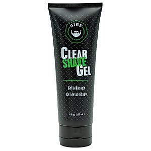 Gibs Grooming Clear Shave Gel, 4 Fl Oz