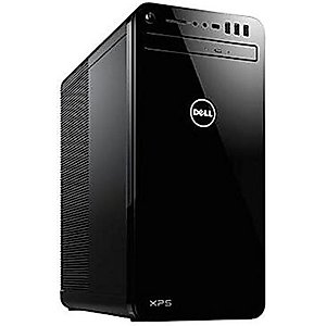 Dell XPS8930-7132BLK-PUS XPS 8930 Desktop PC - Intel Core i7-8700 - 8 GB DDR4 SDRAM - 16 GB Intel Optane Memory - 1 TB Hard Drive - Windows 10 Home 64-bit (Renewed)