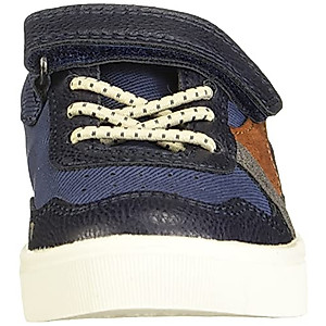 OshKosh B'Gosh Boy's Gareth Sneaker, Navy, 4 Toddler