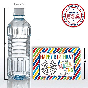 Cute & Funny Puns Themed Happy Birthday From Teacher To Student Blank Postcards, 4"x6" Fill In Notecards (6 different designs) by AmandaCreation (30)